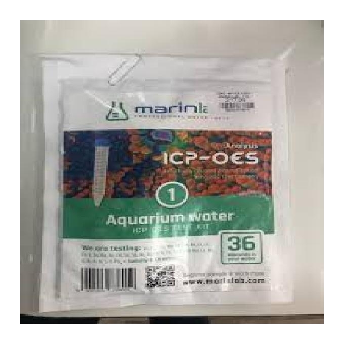 TESTE MARINLAB ICP-OES KIT 36 - Cor unica